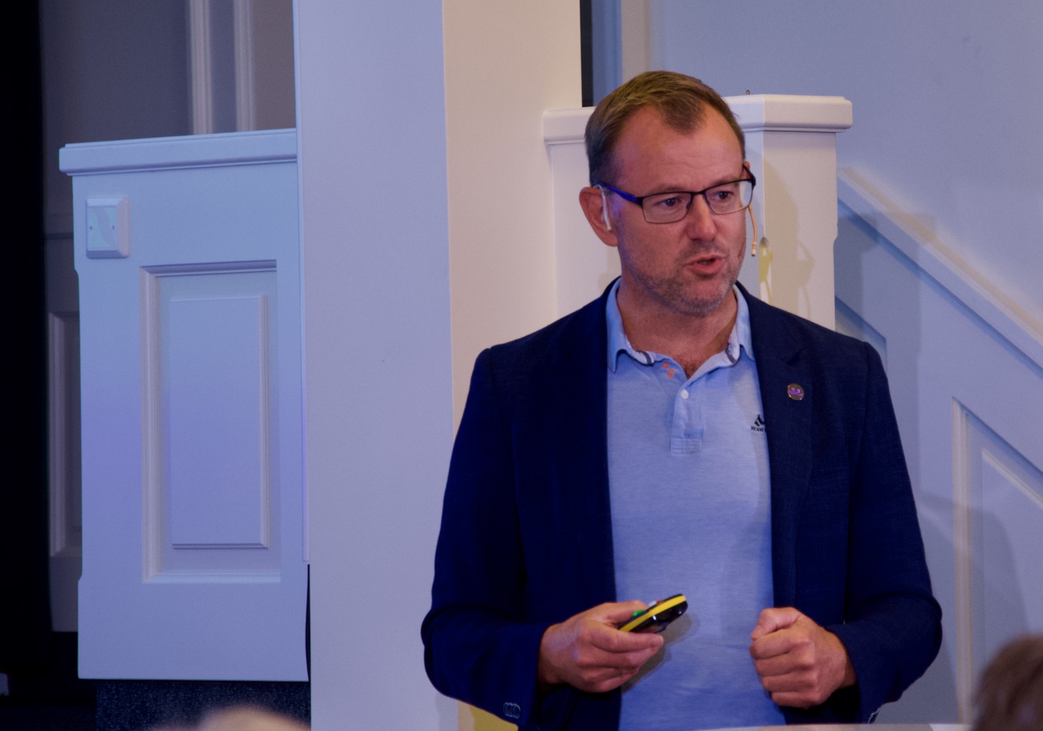 Presenting the contents of the National Competence Center for Offshore Wind