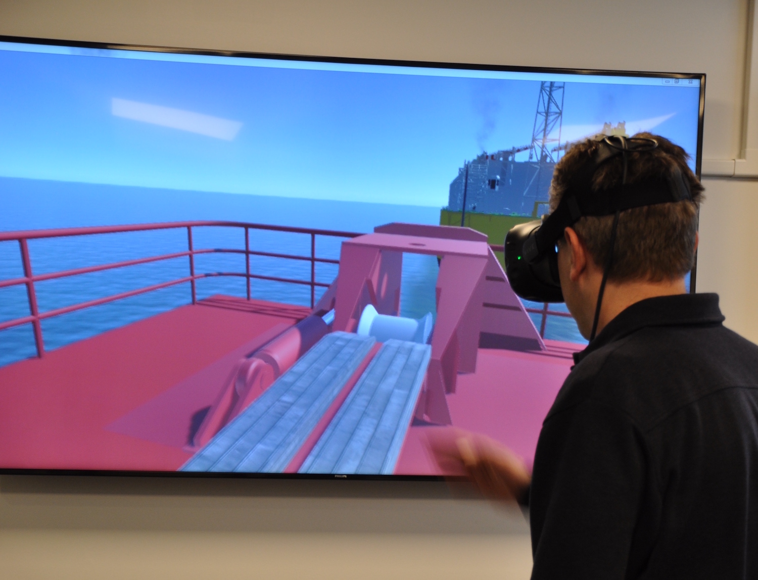 New virtual reality training system