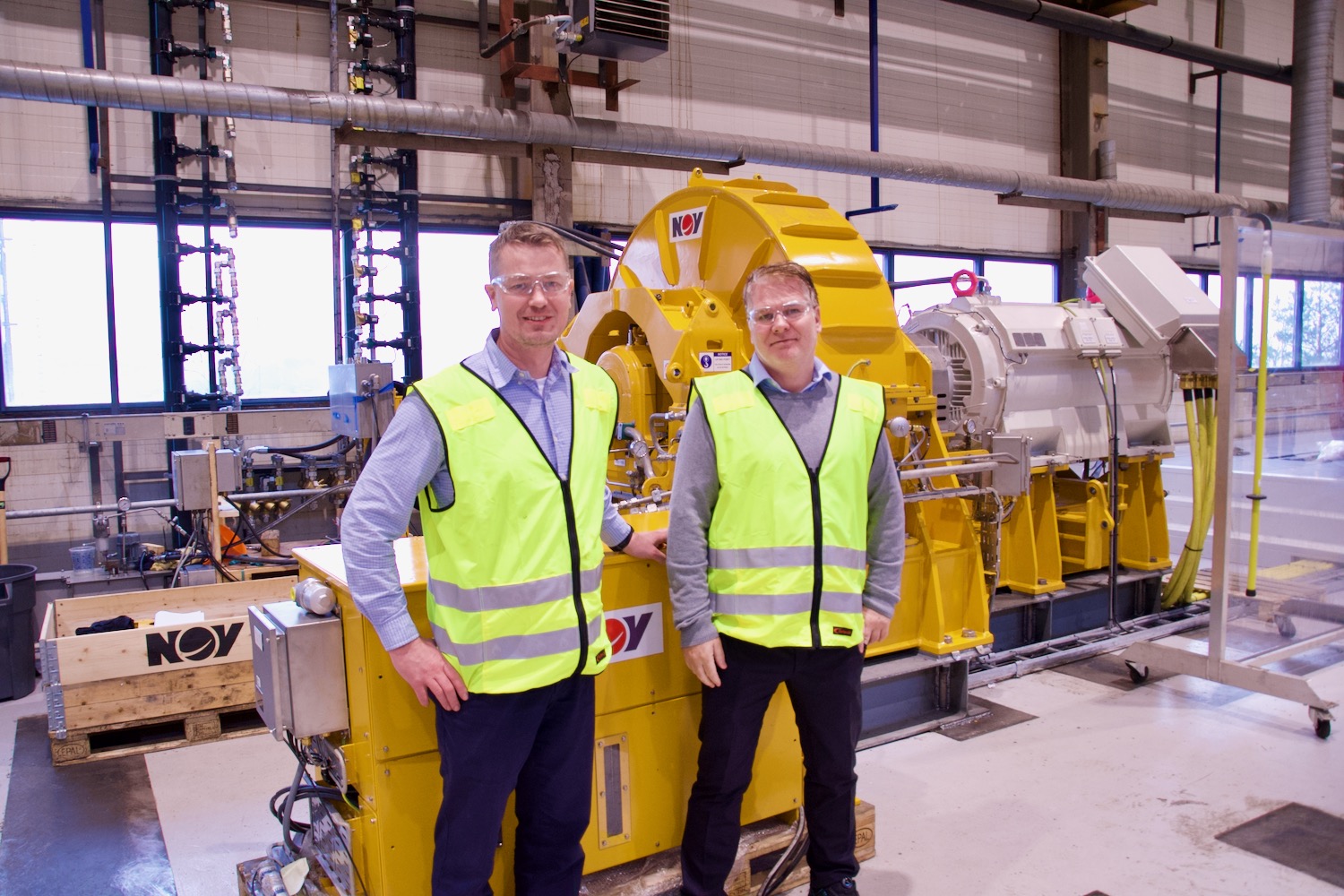 NOV opens test center