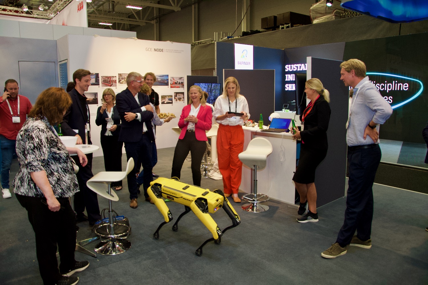 Prime Minister visited GCE NODE pavilion