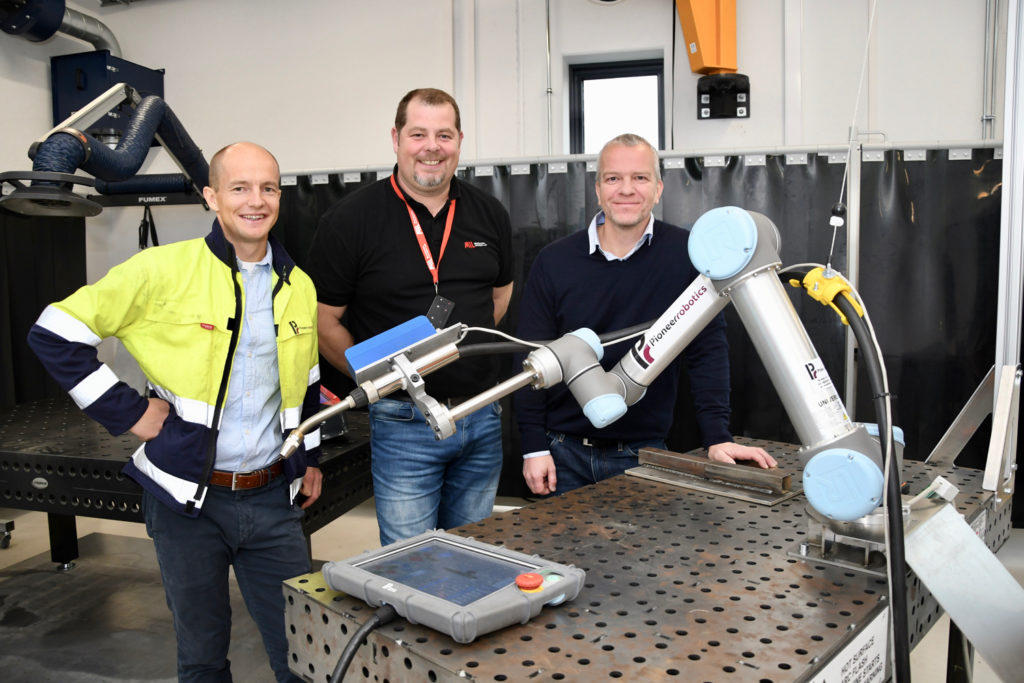 Launch of autonomous welding system