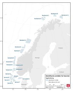 20 new areas for offshore wind identified